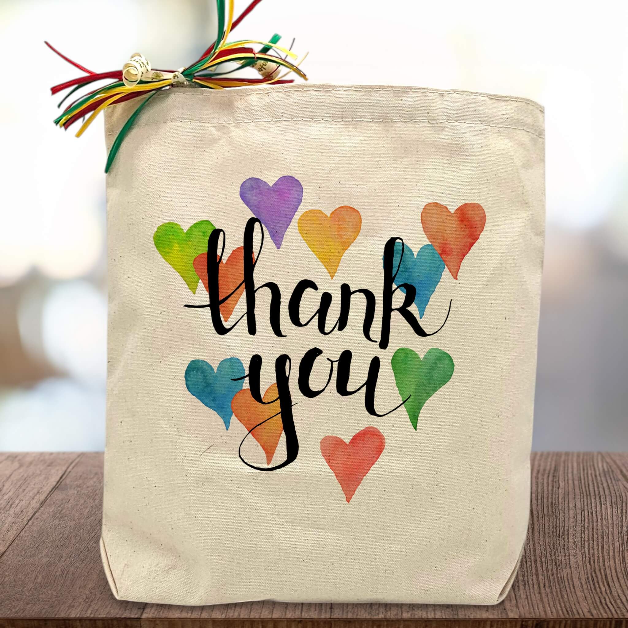 Create Your Own Heartfelt Thank You Gift Tote | It's Only Natural Gifts