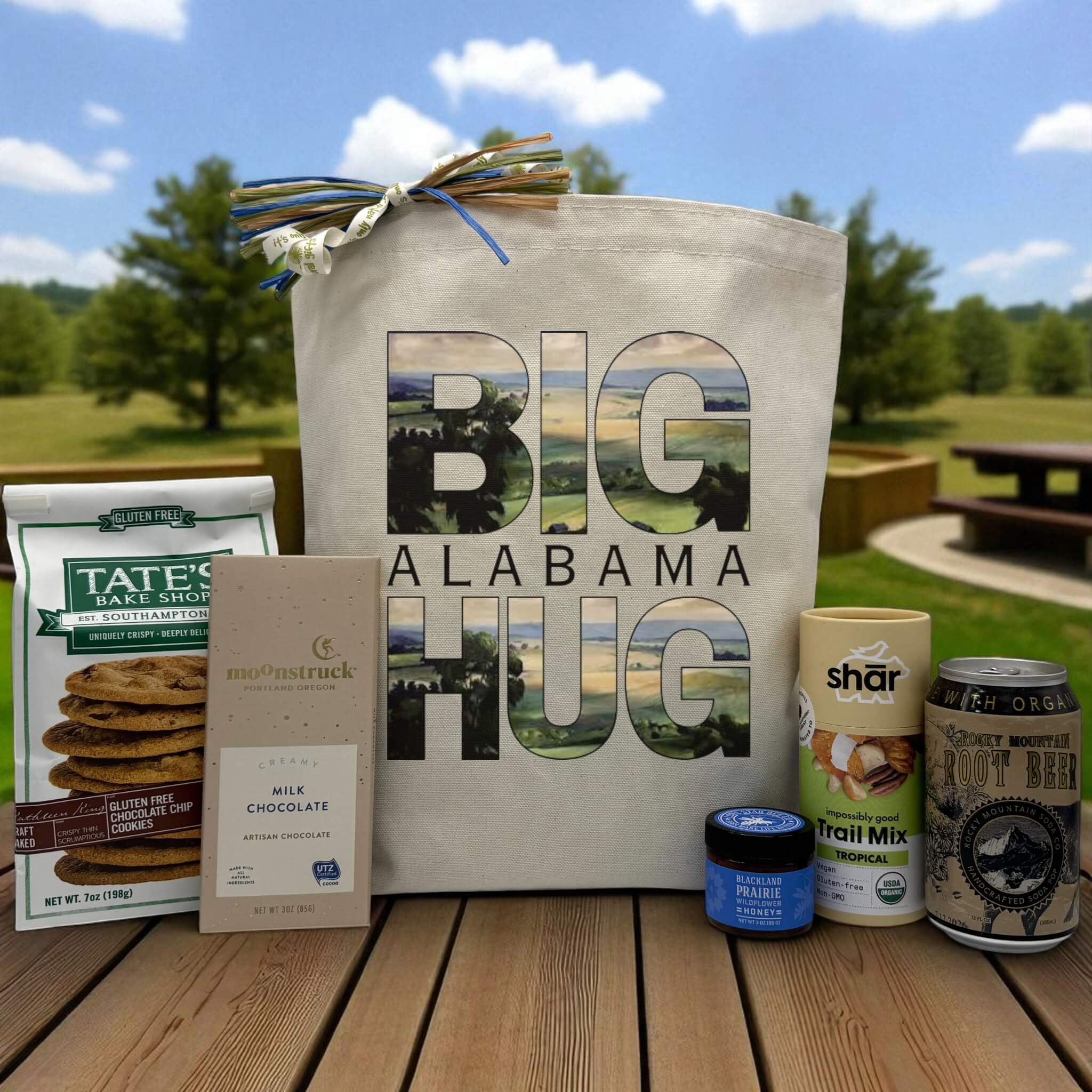 Big Alabama Hug Gift Basket | It's Only Natural Gifts