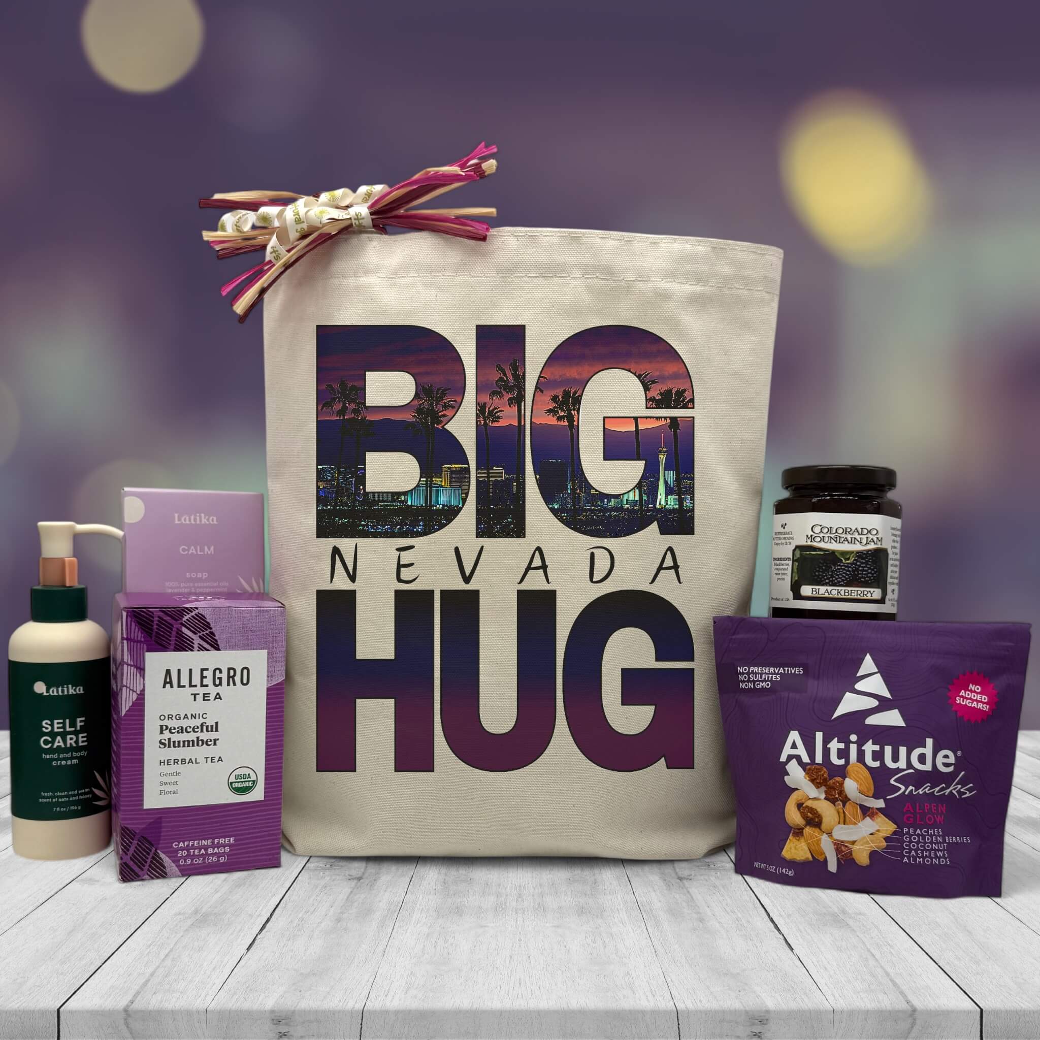 Big Nevada Hug Gift Basket | It's Only Natural Gifts