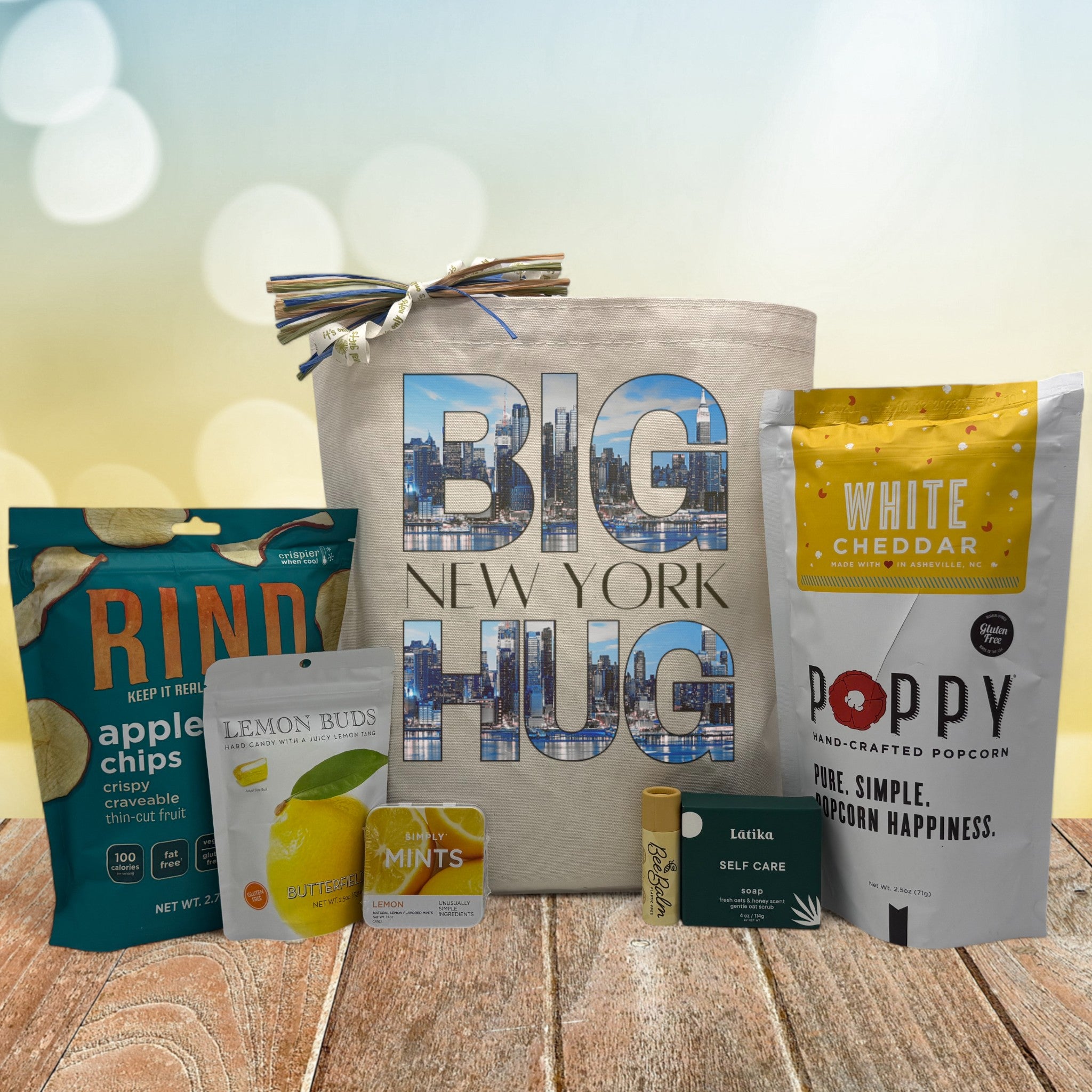 Big New York Hug Gift Basket | It's Only Natural Gifts