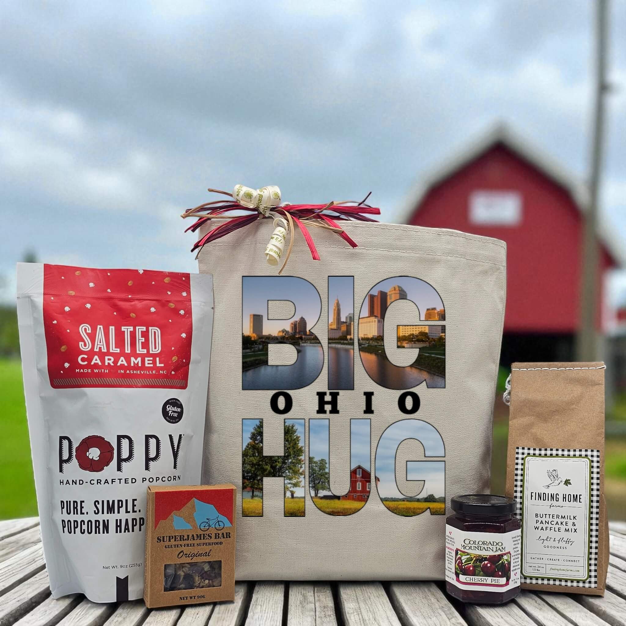 Big Ohio Hug Gift Basket | It's Only Natural Gifts