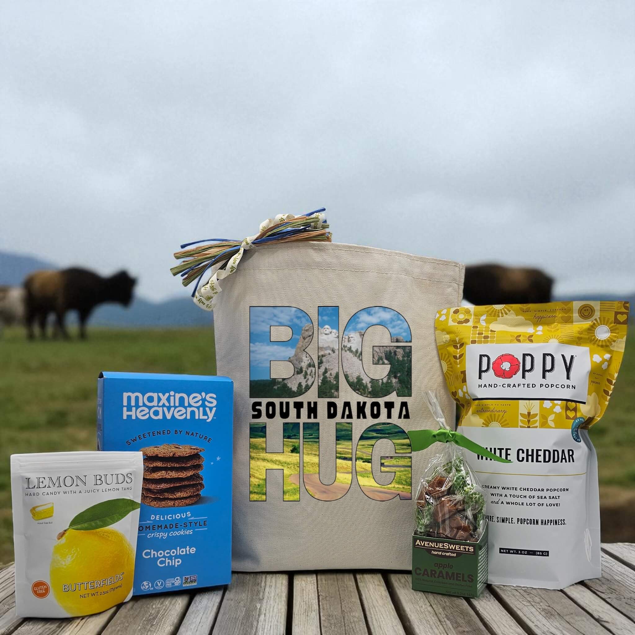 Big South Dakota Hug Gift Basket | It's Only Natural Gifts