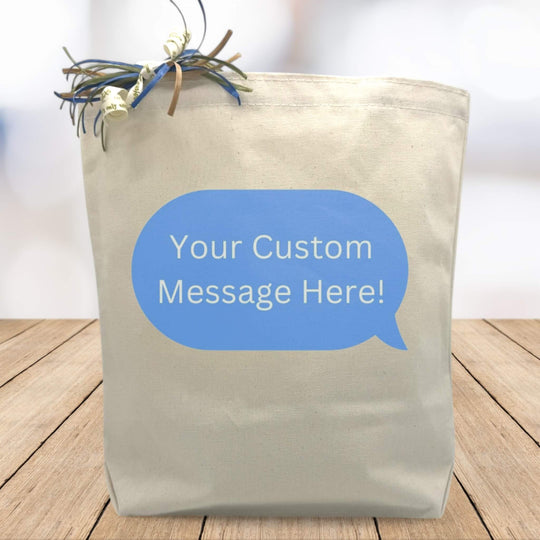 Customized Text Message Gift Basket | It's Only Natural Gifts