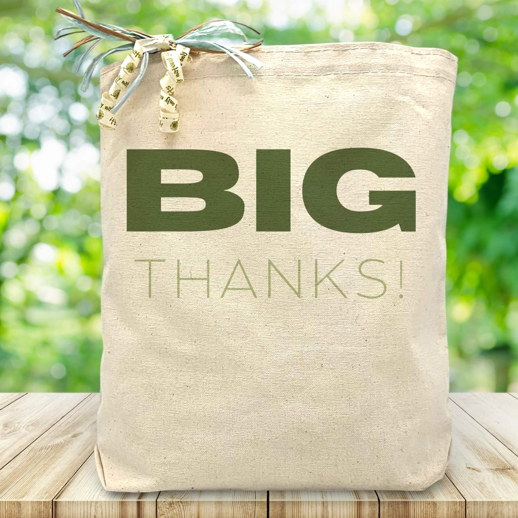 Create Your Own Big Thanks Gift Tote | It's Only Natural Gifts
