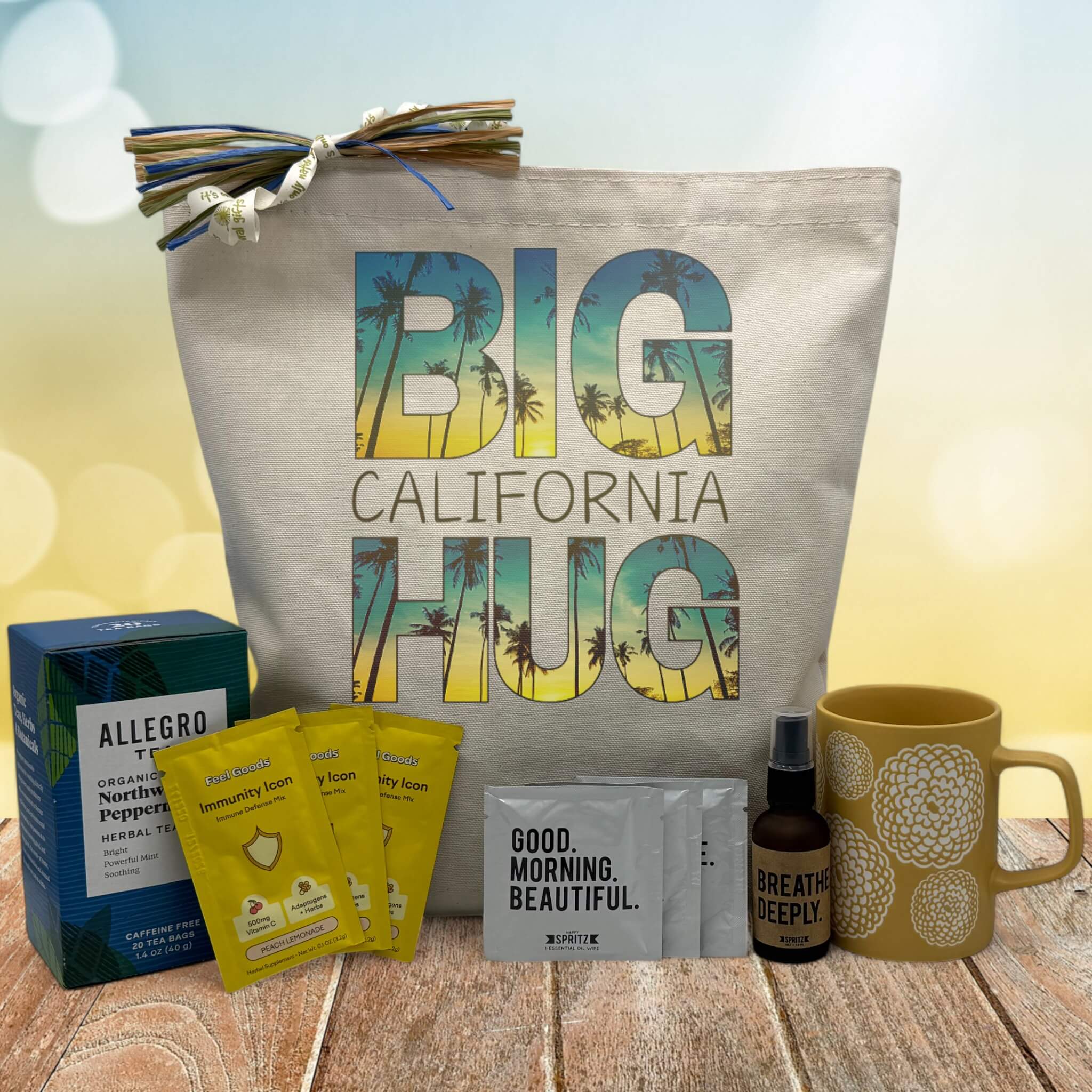 Big California Hug Gift Basket | It's Only Natural Gifts