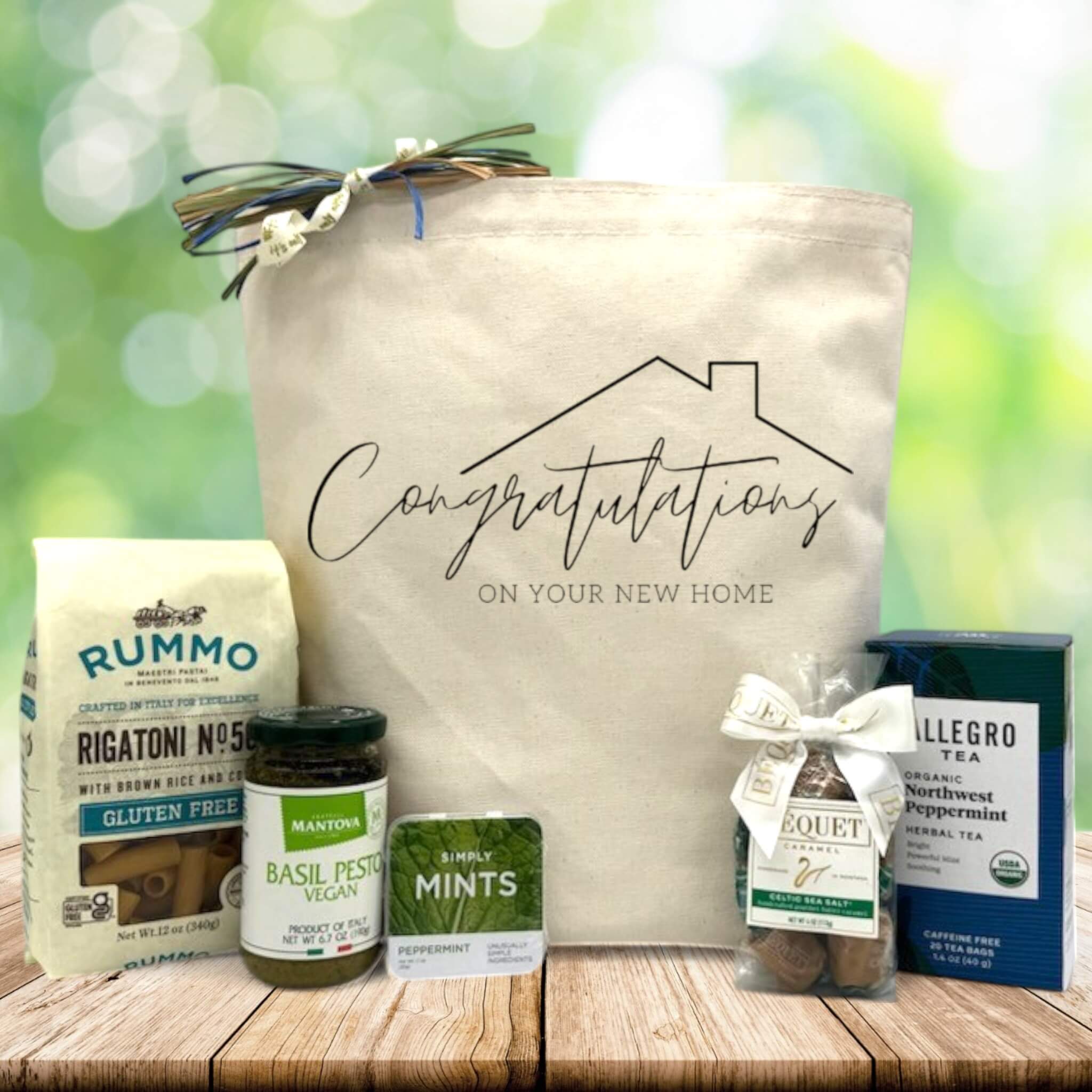 Congratulations on Your New Home Gift Basket | It's Only Natural Gifts