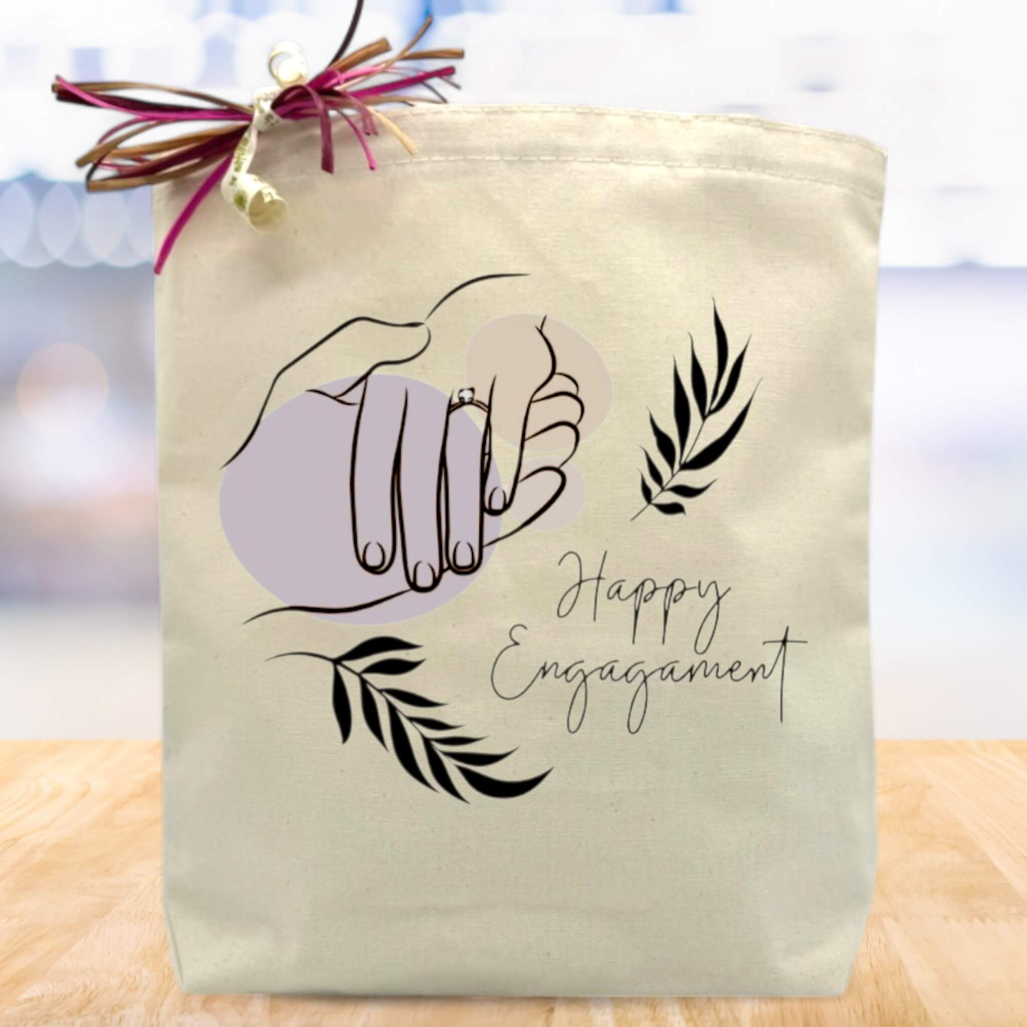 Create Your Own Engaged and Enchanted Gift Tote | It's Only Natural Gifts