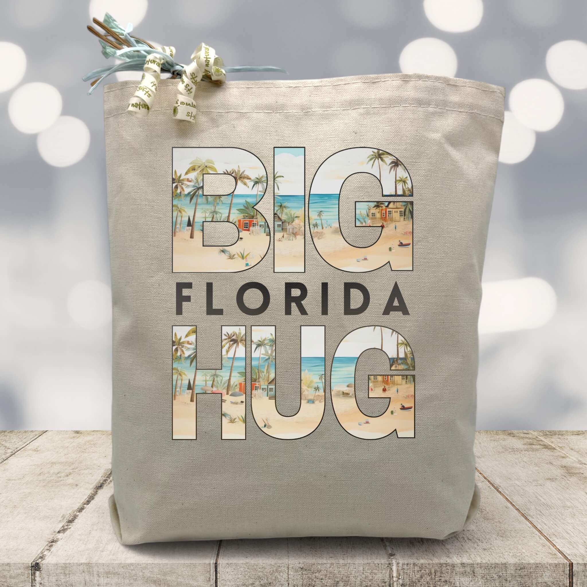 Create Your Own Big Florida Hug Gift Tote | It's Only Natural Gifts