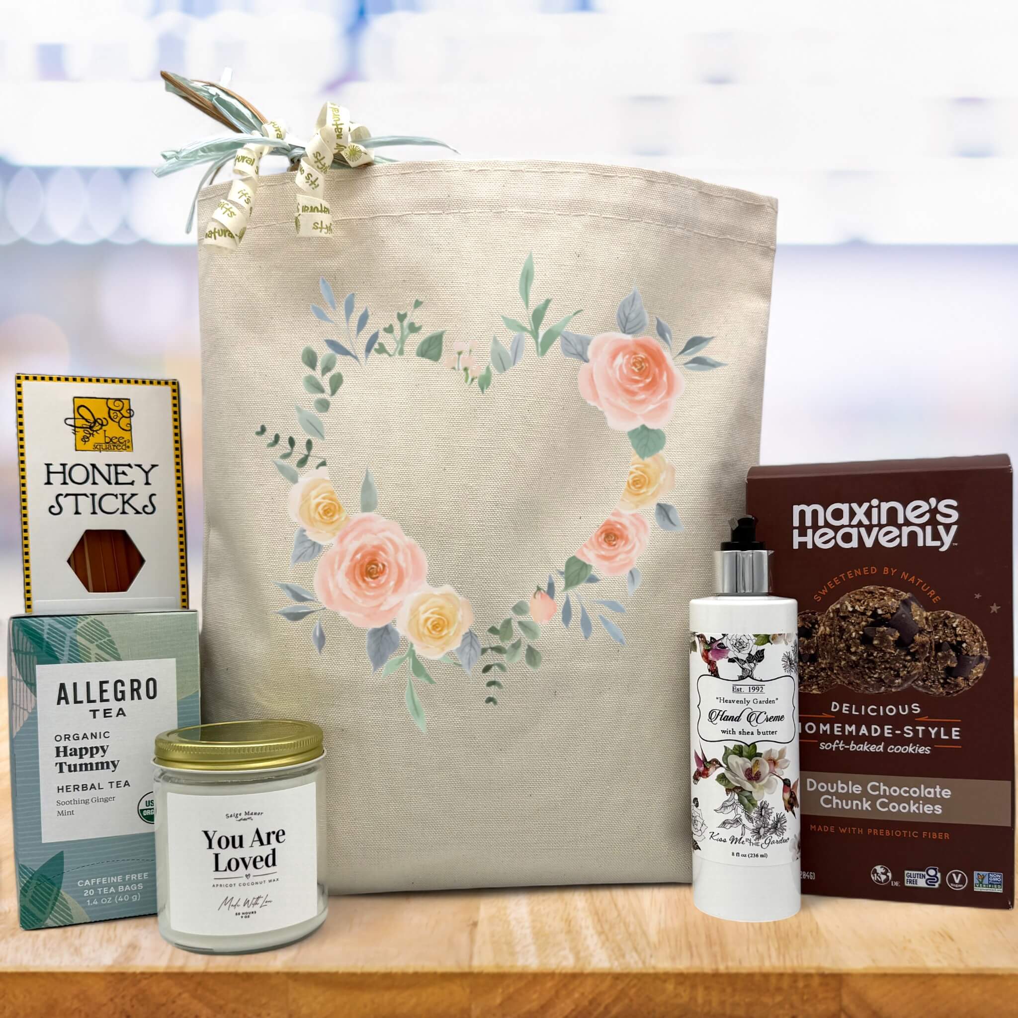 Forever in Our Hearts Sympathy Gift Basket | It's Only Natural Gifts