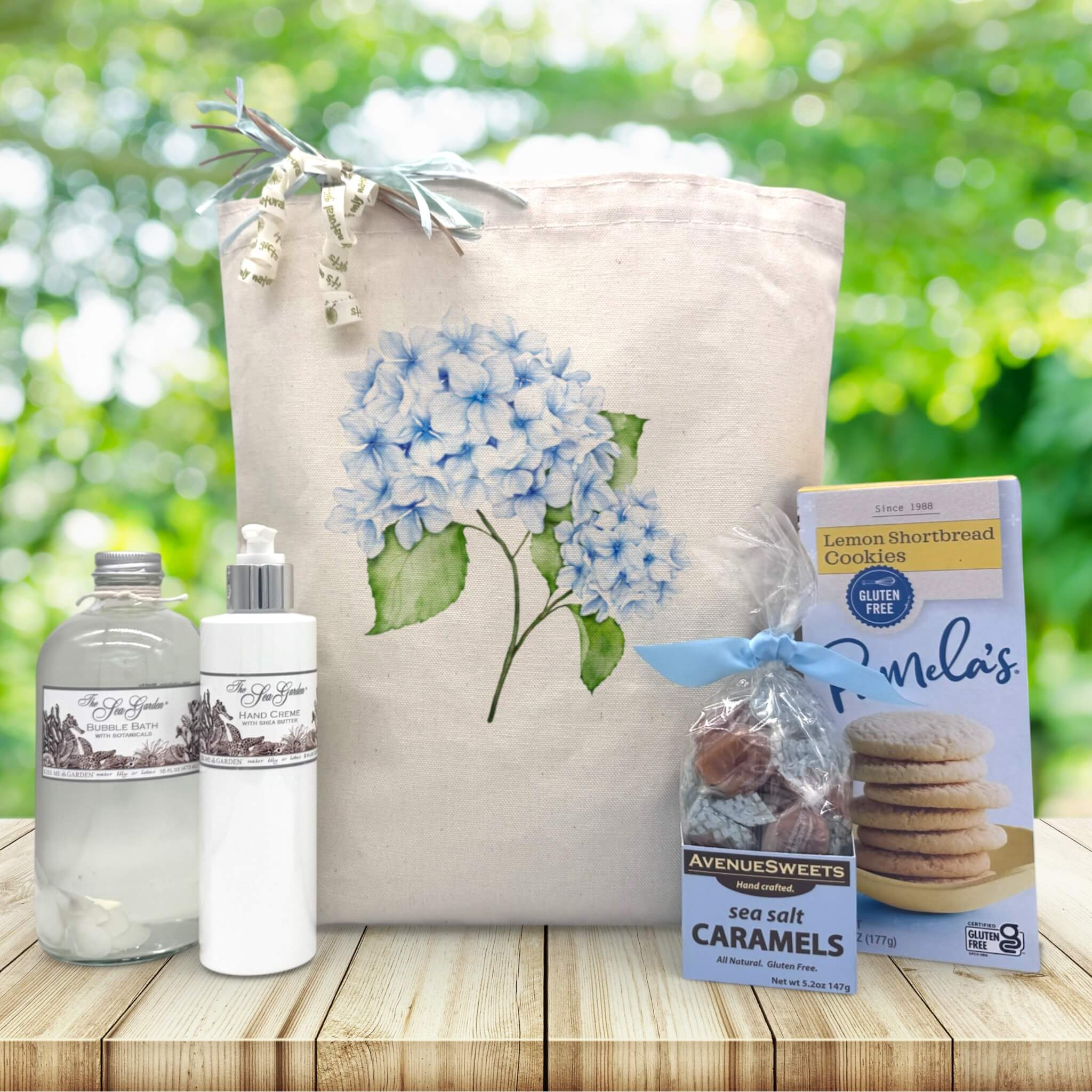 Hortensia Hydrangea Gift Basket | It's Only Natural Gifts
