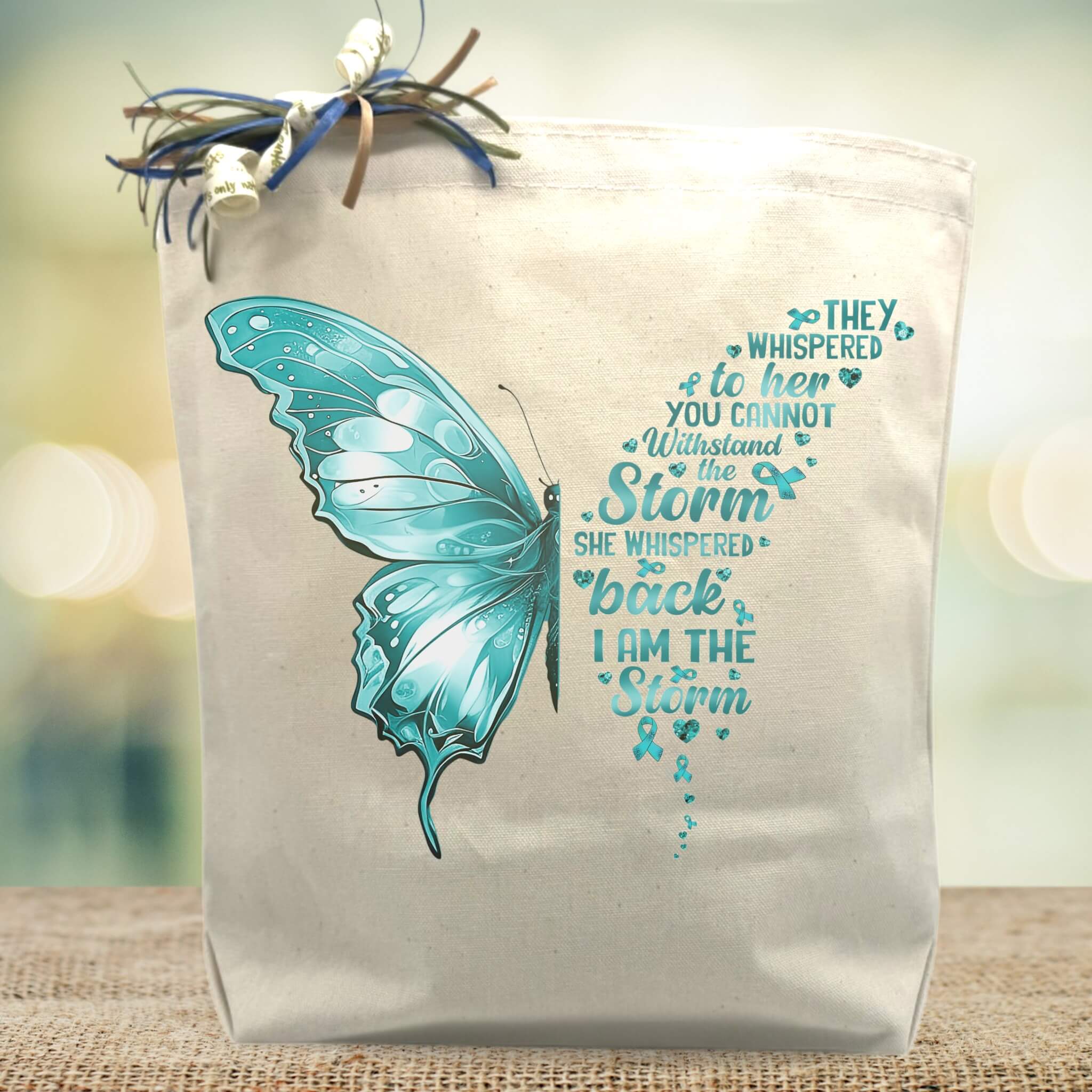 Create Your Own I Am The Storm Gift Tote | It's Only Natural Gifts