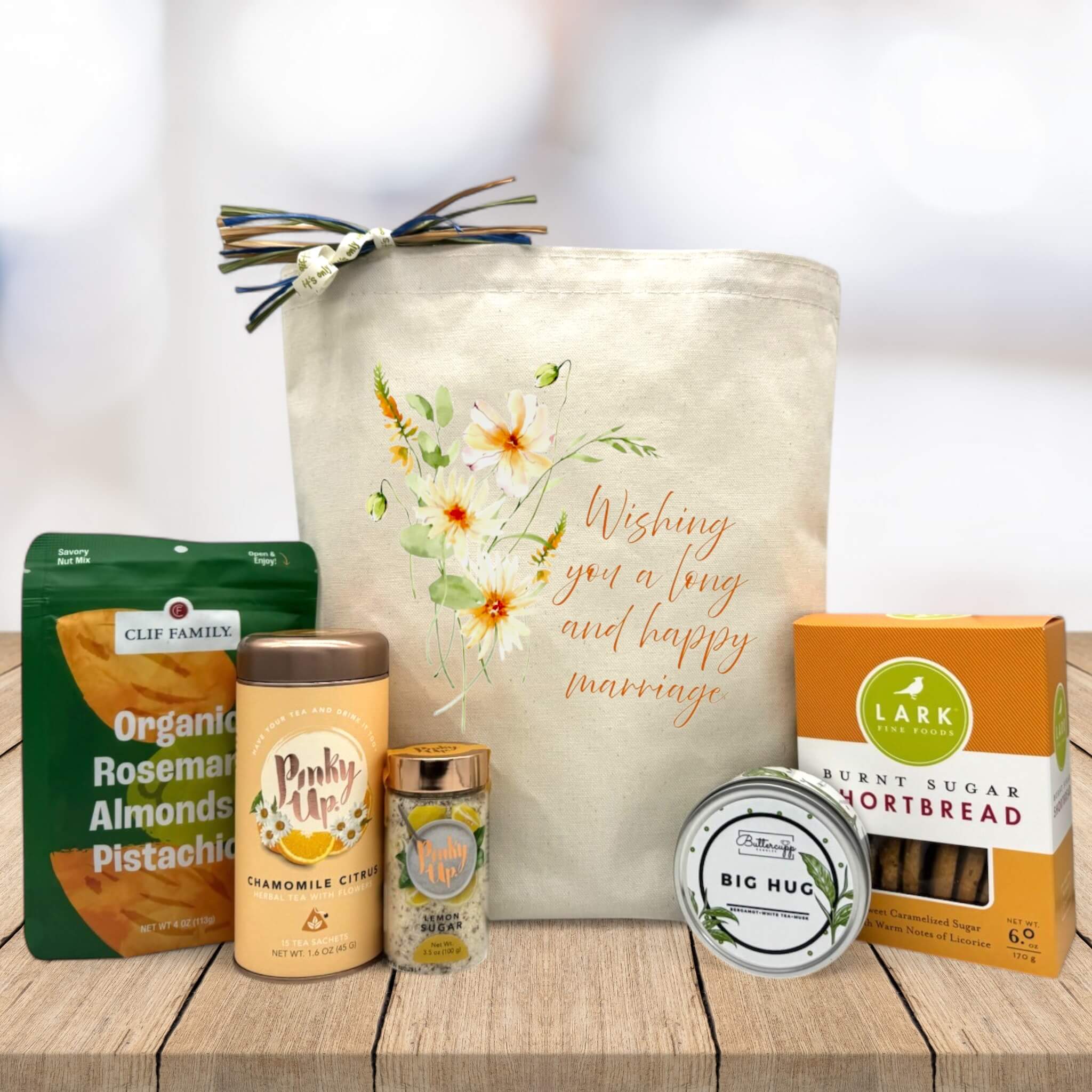 Long and Happy Marriage Gift Basket | It's Only Natural Gifts