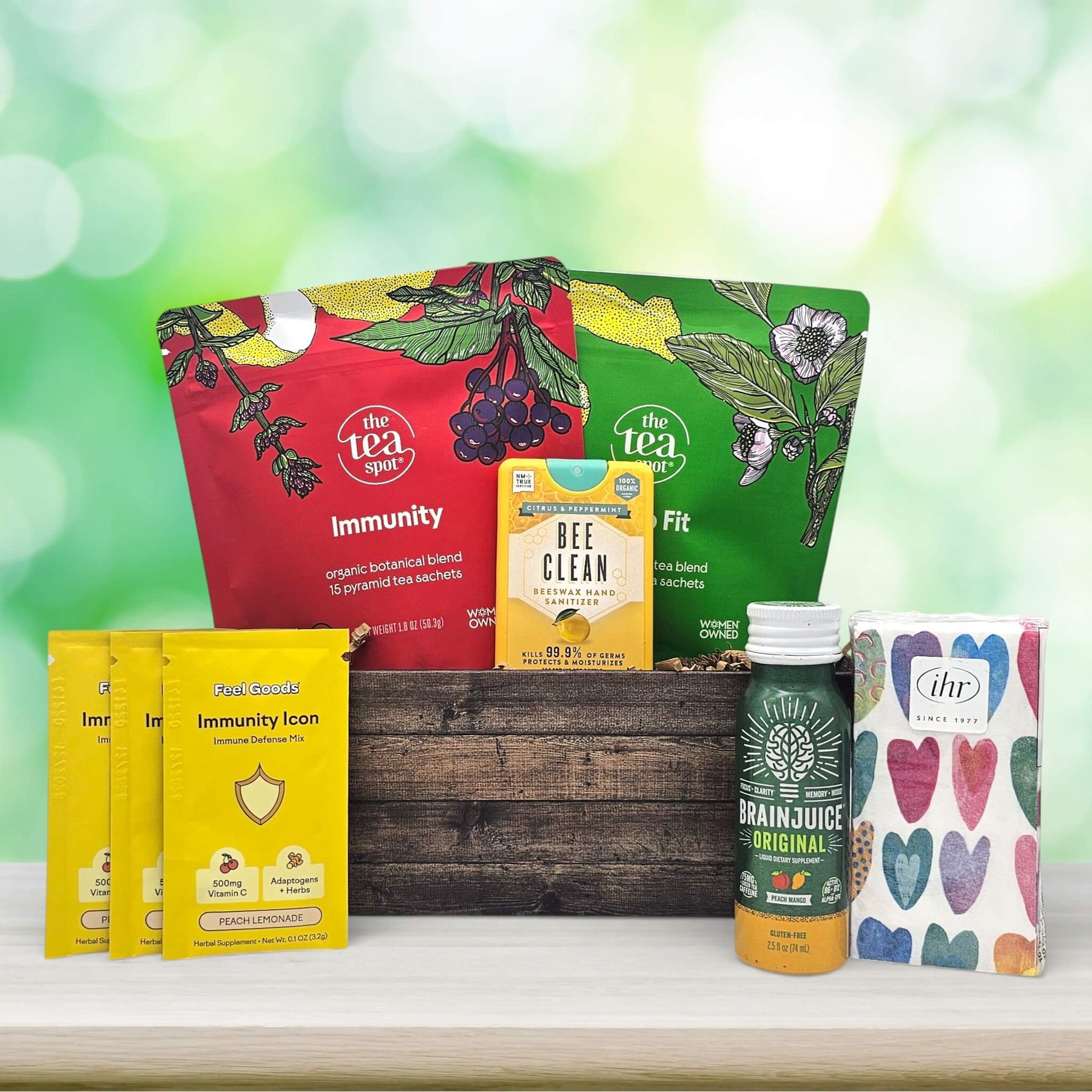 Wellness Boost Gift Basket | It's Only Natural Gifts